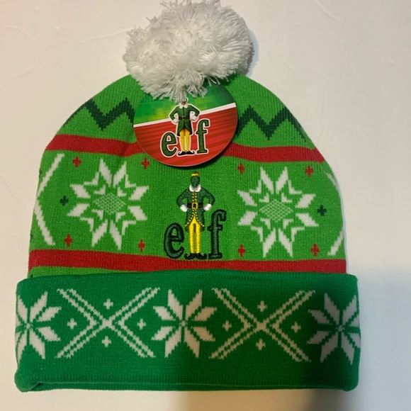 ELF | Accessories | Buddy The Elf Beanie With Pom | Poshmark